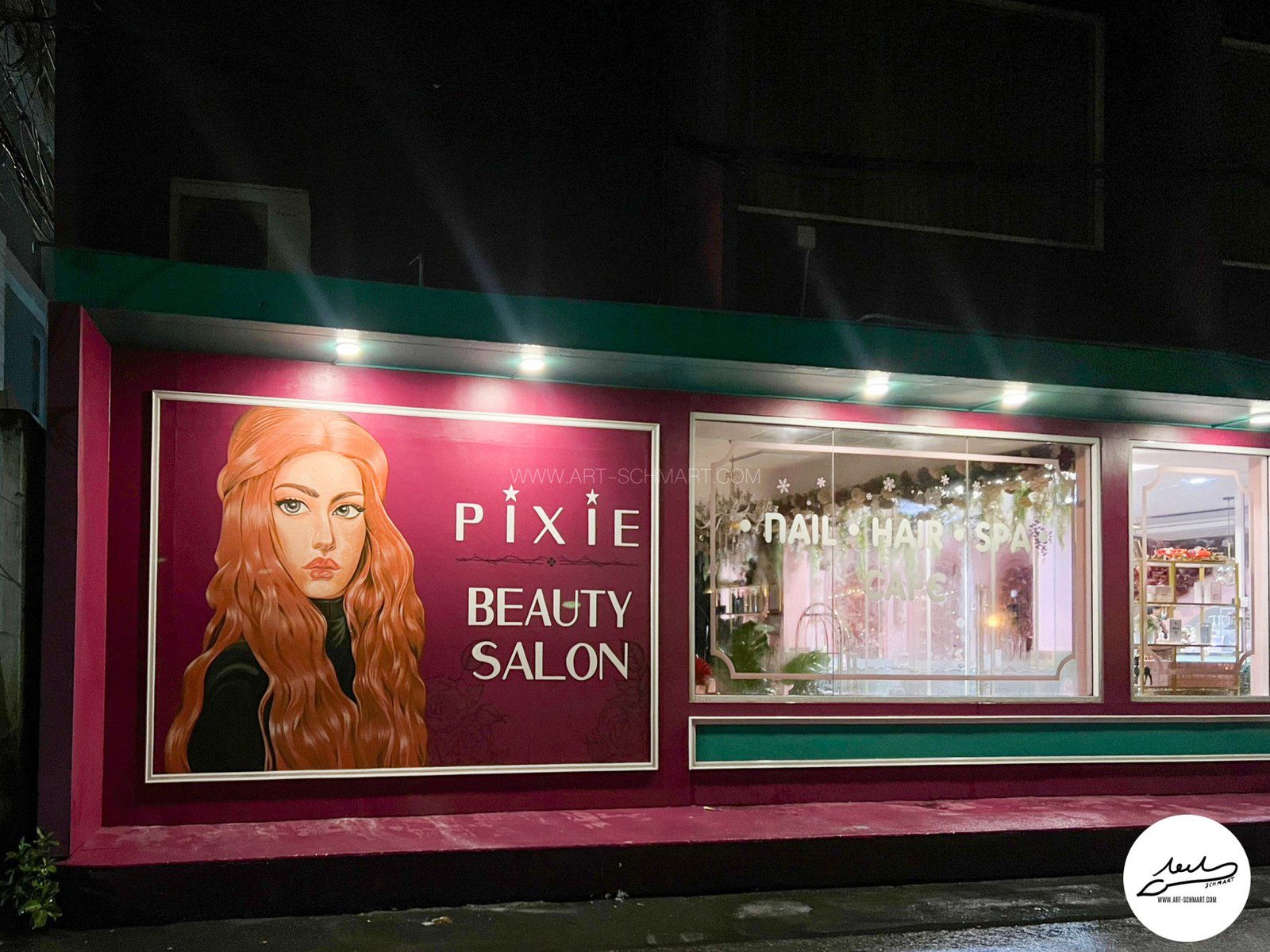 Pixie’s Outdoor Canvas: A Blend of Beauty, Art, and Resilience - ART SCHMART รับเพ้นท์รูปกำแพง ...